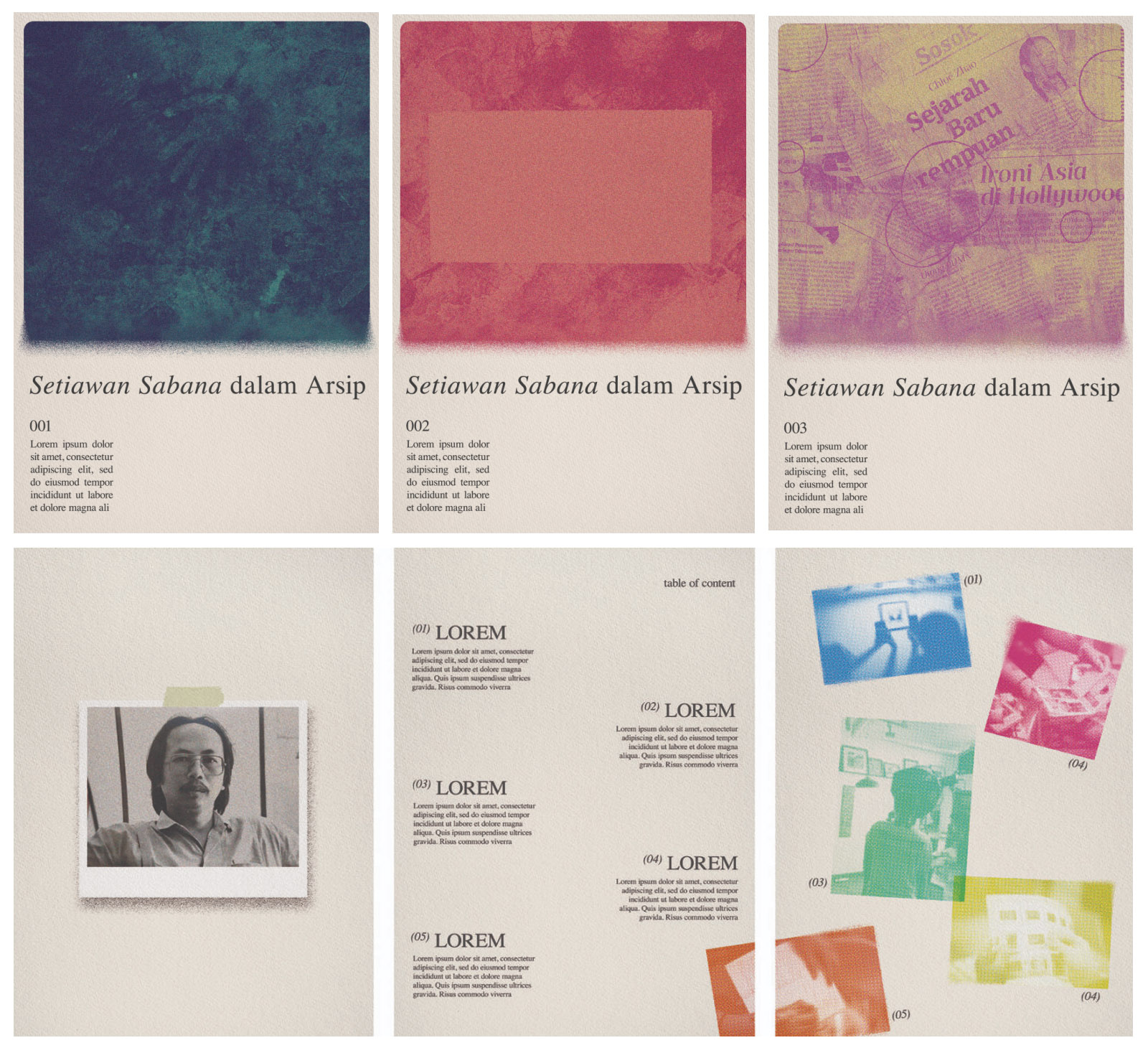 PERANCANGAN ZINE ARSIP VISUAL SEBAGAI MEDIA ALTERNATIF PENGARSIPAN ...